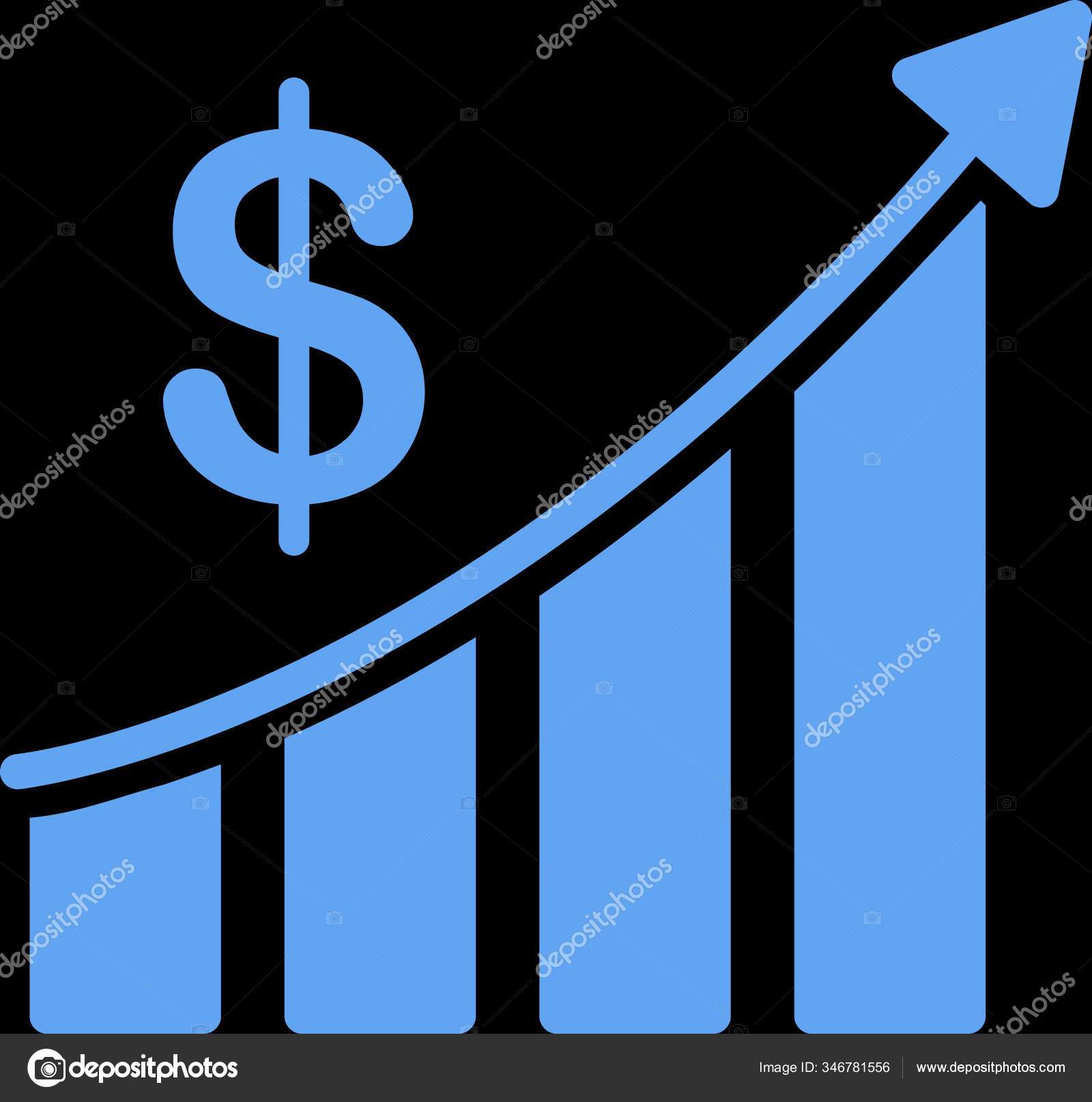 Sales Icon Business Bicolor Set Vector Style Flat Symbol Brown Stock ...