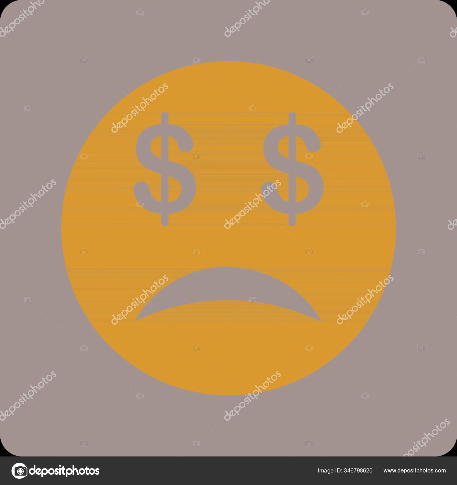 Bankrupt Smiley Icon Commerce Buttons Overcolor Set Vector Style Cobalt ...