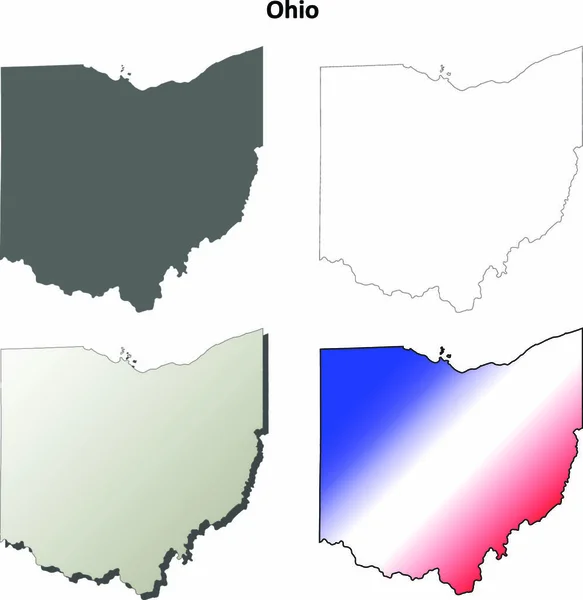 100,000 Ohio outline Vector Images | Depositphotos