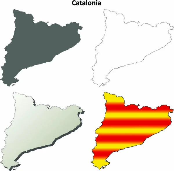 Mapa catalunya Vector Art Stock Images | Depositphotos