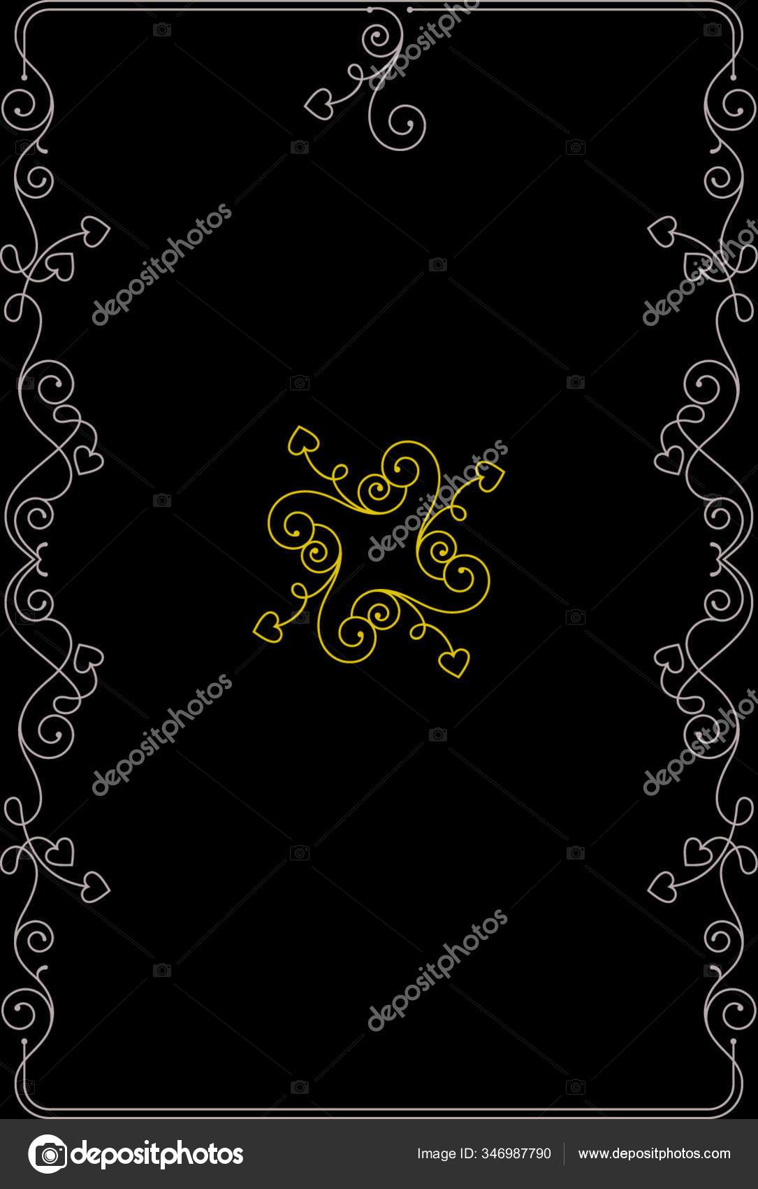 框架边界设计矢量艺术图库矢量图作者：© YAYImages 346987790