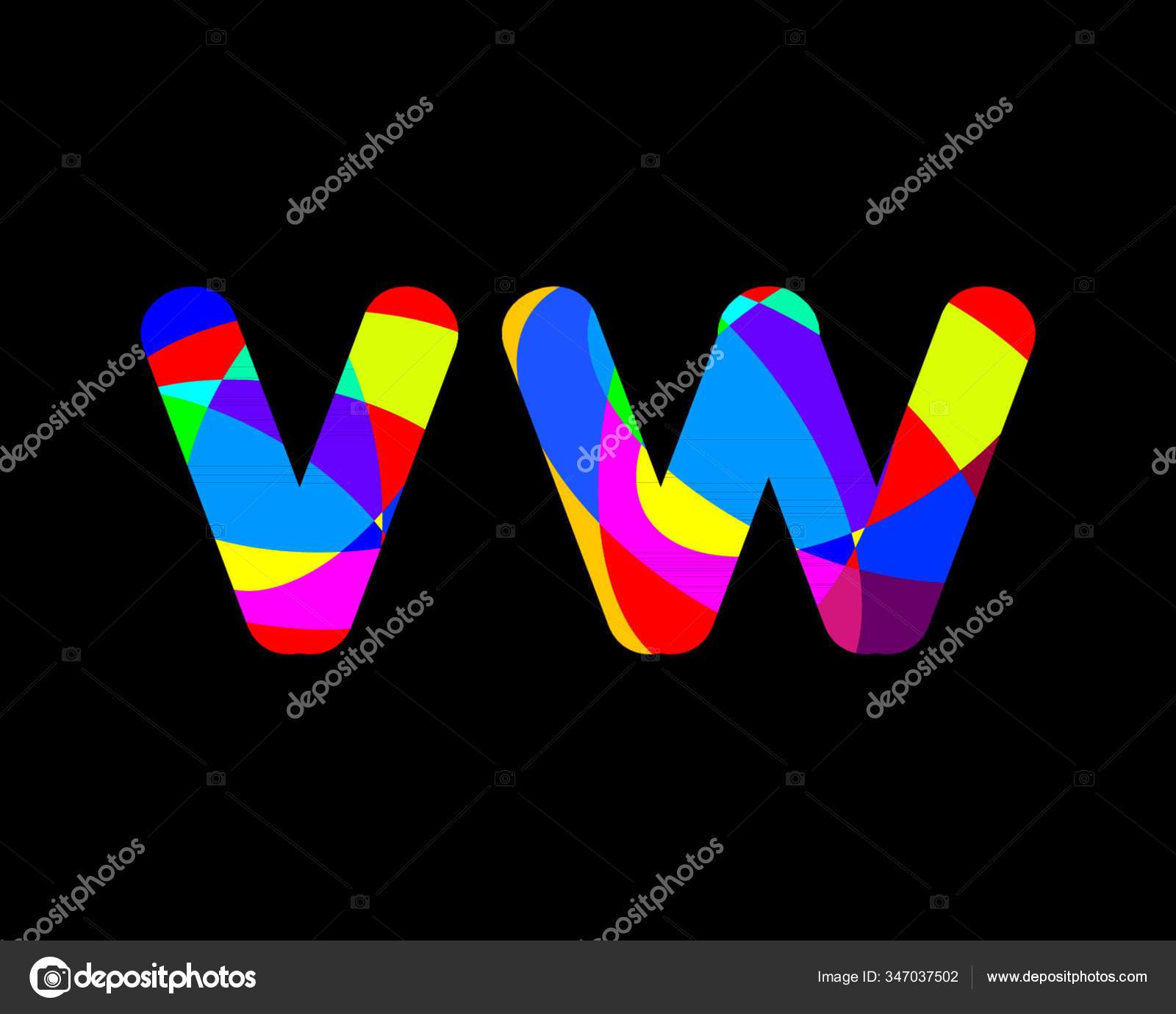 Multi Color Shapes Alphabet Stock Vector Image by ©YAYImages #347037502