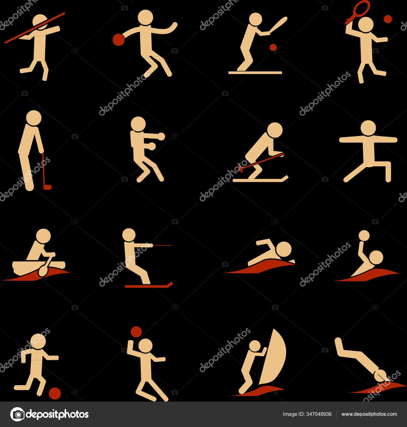 Sports Simply Icons Web User Interfaces Stock Vector by ©YAYImages ... Sports Simply Icons Web User Interfaces Stock Vector by ©YAYImages ...