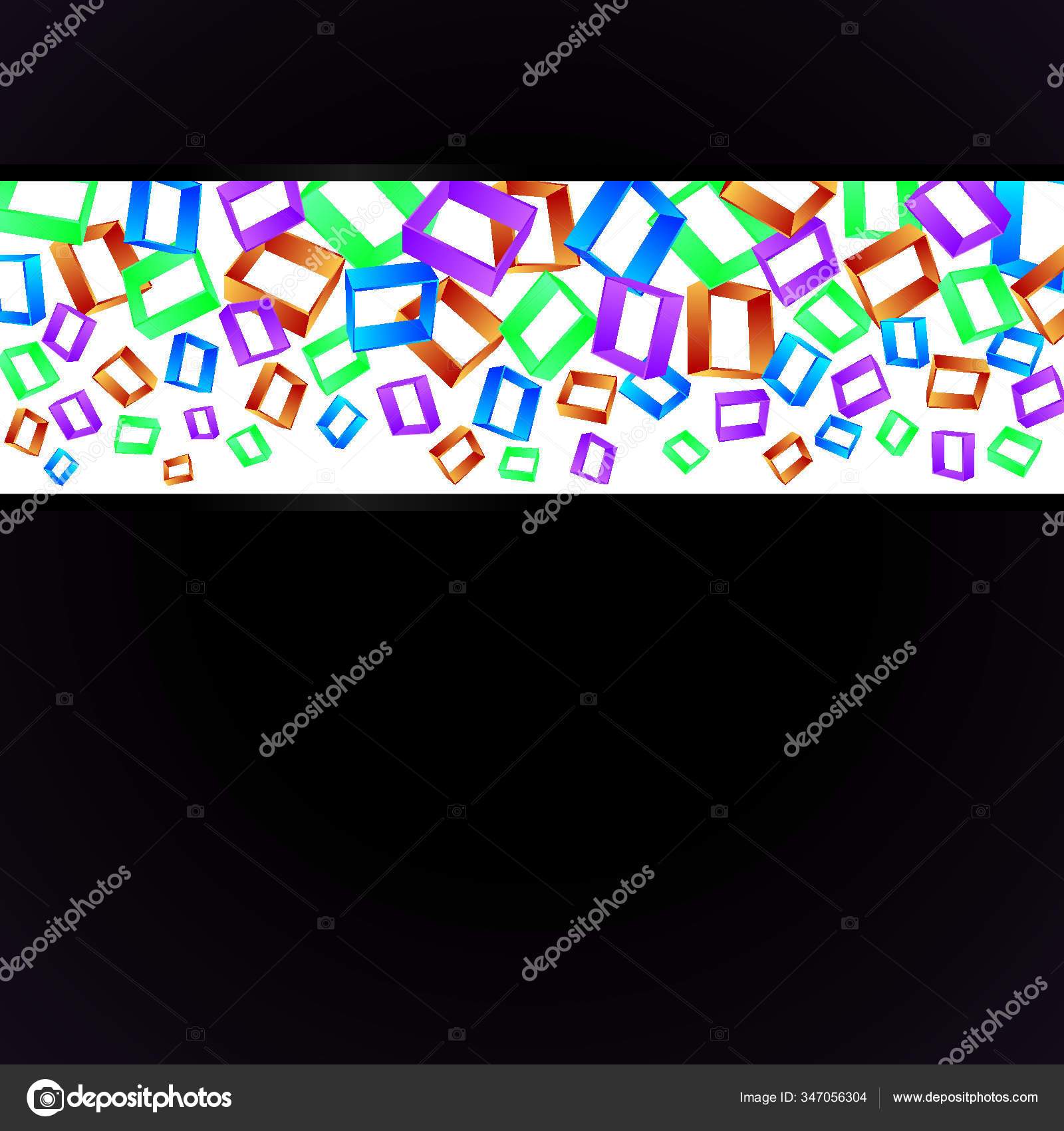 Colorful Square Block Background Stock Vector Image by ©YAYImages ...