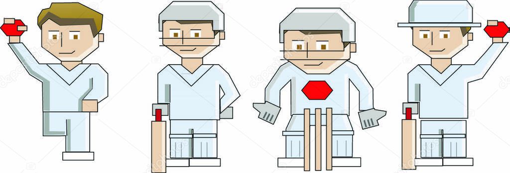 Wicketkeeper Vector Art Stock Images | Depositphotos