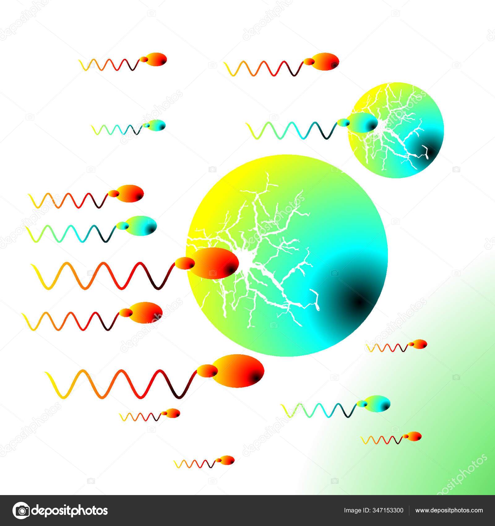 Black Background Sperm Vector Art Stock Vector Image by ©YAYImages ...