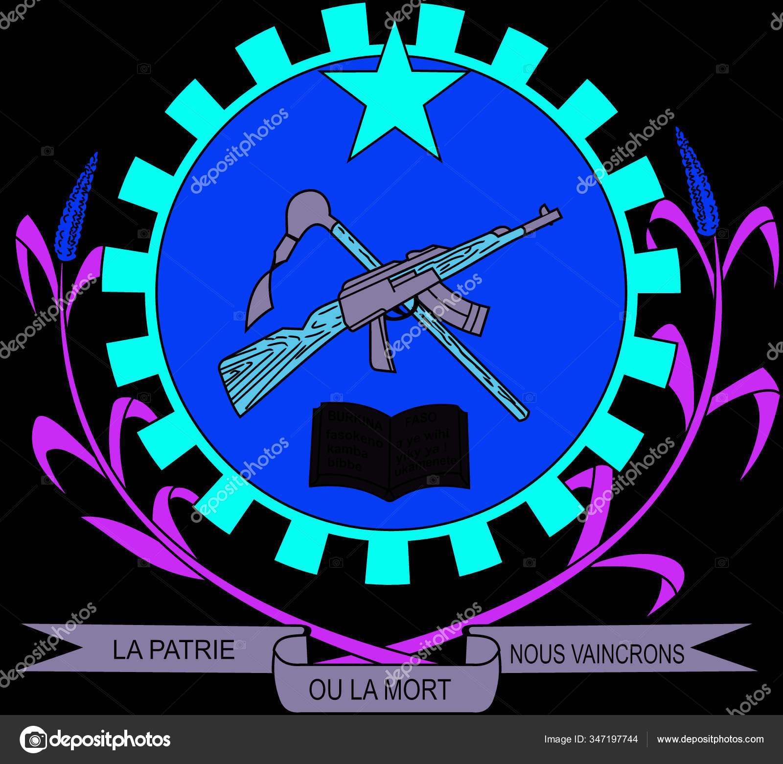 Various Vector Flags State Symbols Emblems Countries Regions ...