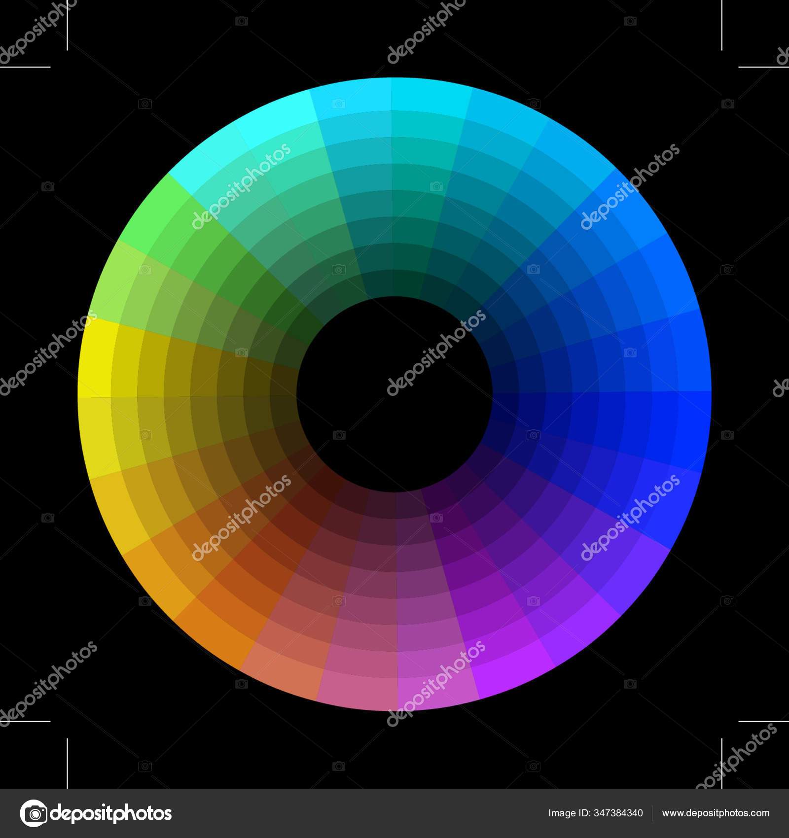 Image Color Wheel Stock Vector Image by ©YAYImages #347384340