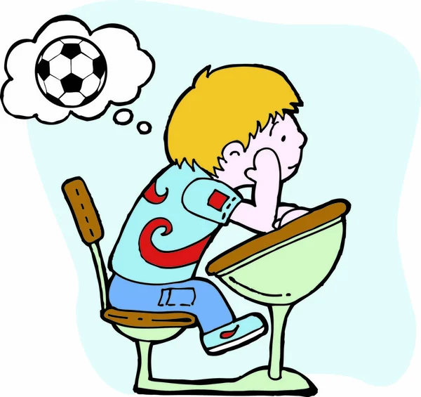 Distracted Student Clipart