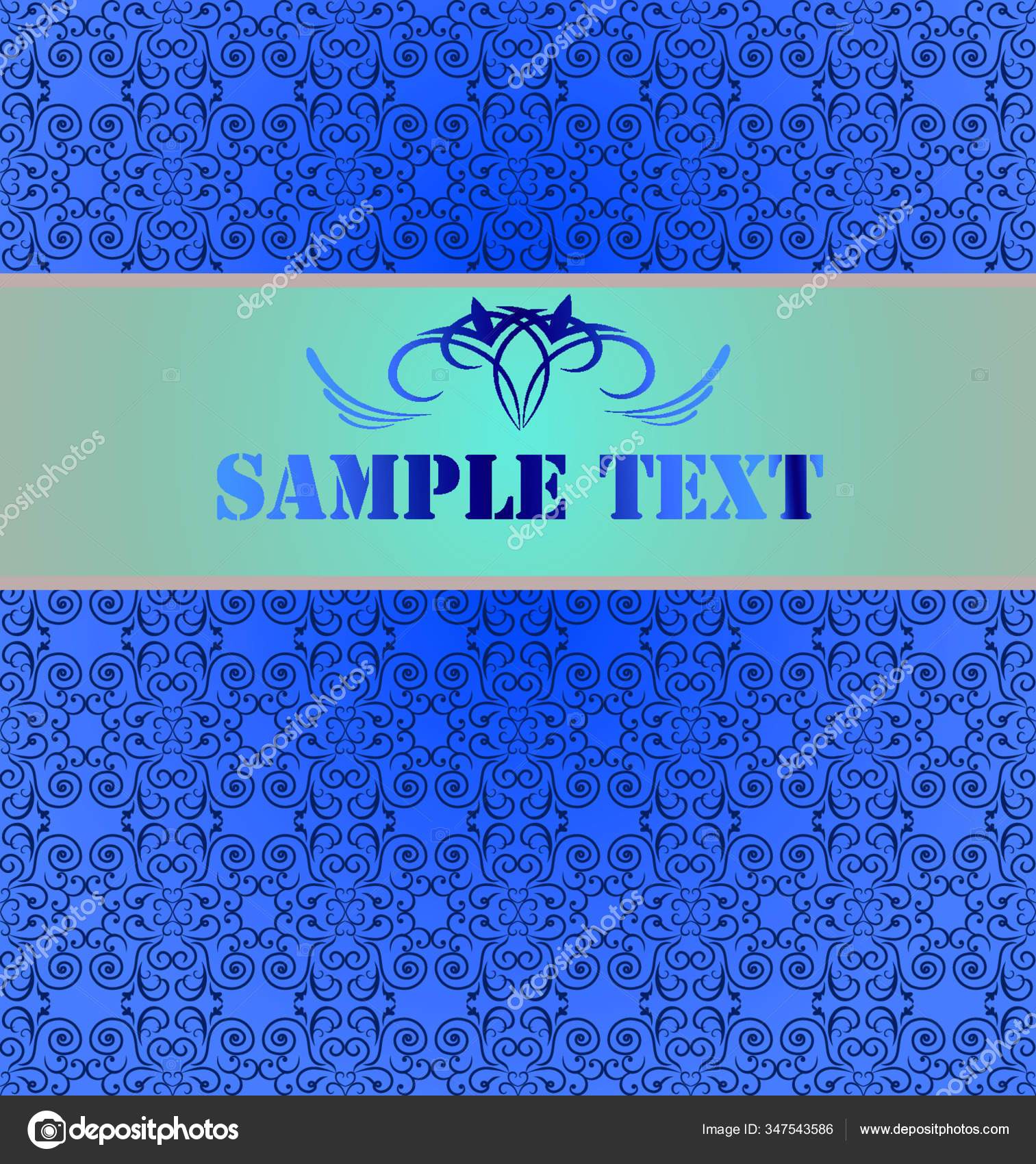 Illustration Luxury Background Card Design Vector Stock Vector Image by ...