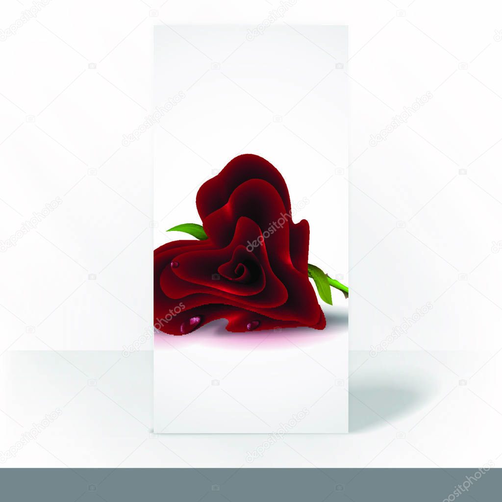 Parti Davet Kartı Tasarımı Şablon Sevgililer Günün Kutlu Olsun Vektör ...