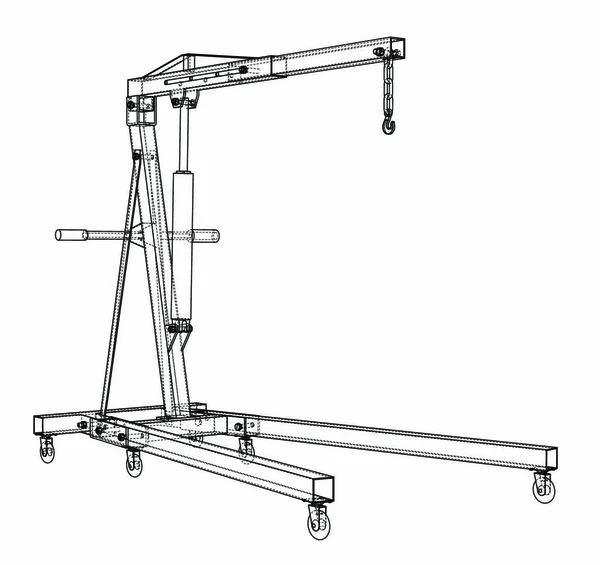 596 Engine hoist Vector Images, Engine hoist Illustrations | Depositphotos