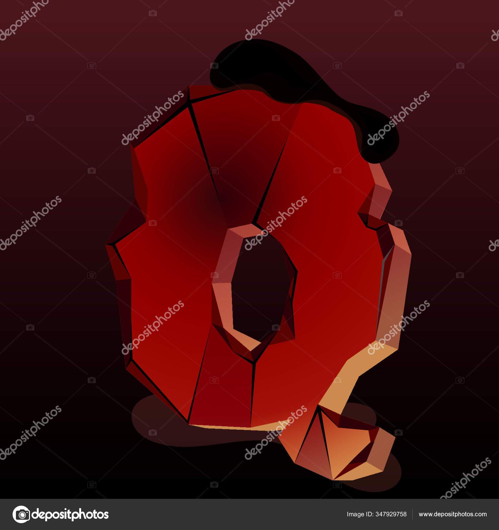 Ice Letter Snow Top Vector Font Stock Illustration by ©YAYImages #347929758