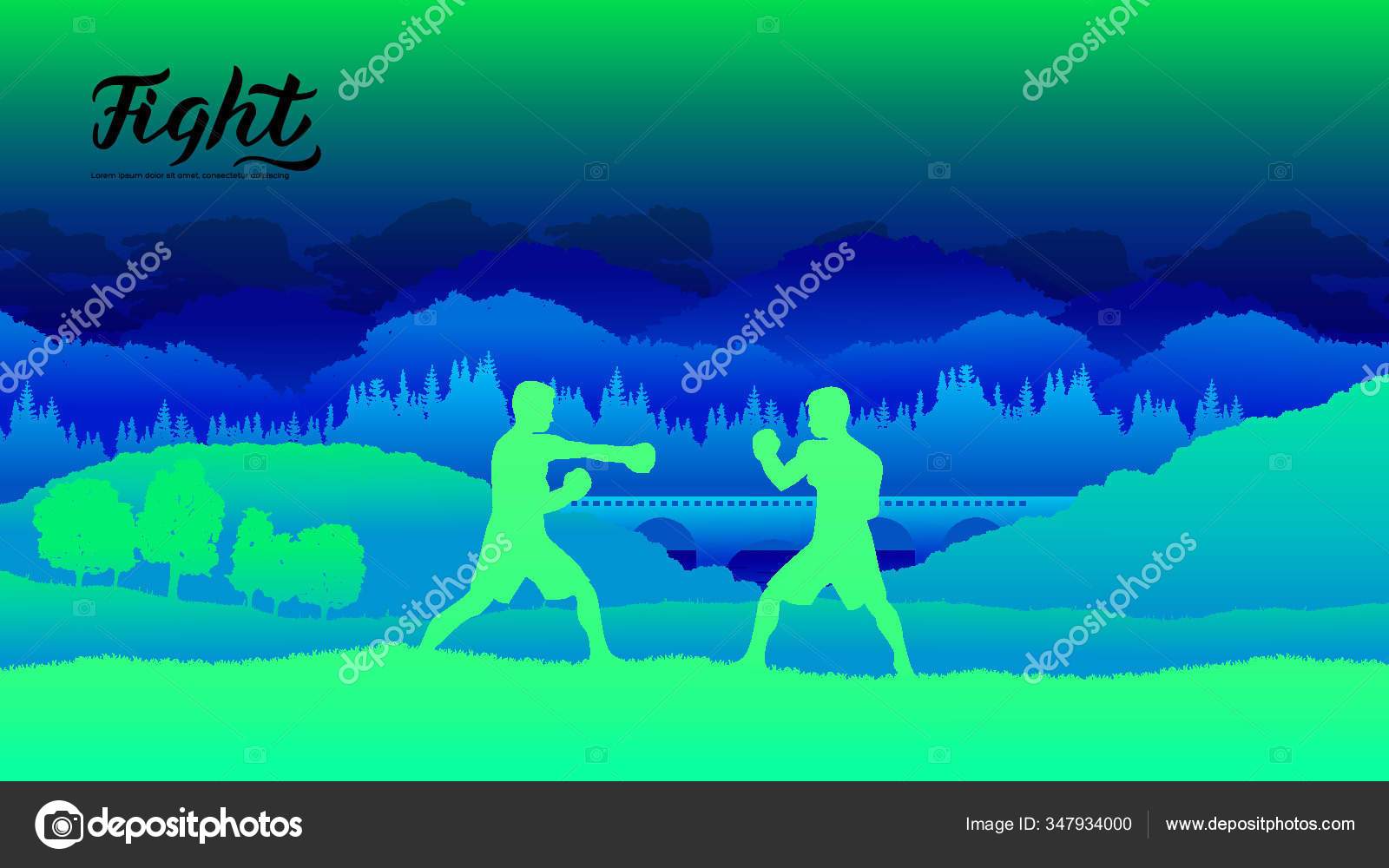 Box Warriors Martial Arts Different Nations World Traditional Fights ...