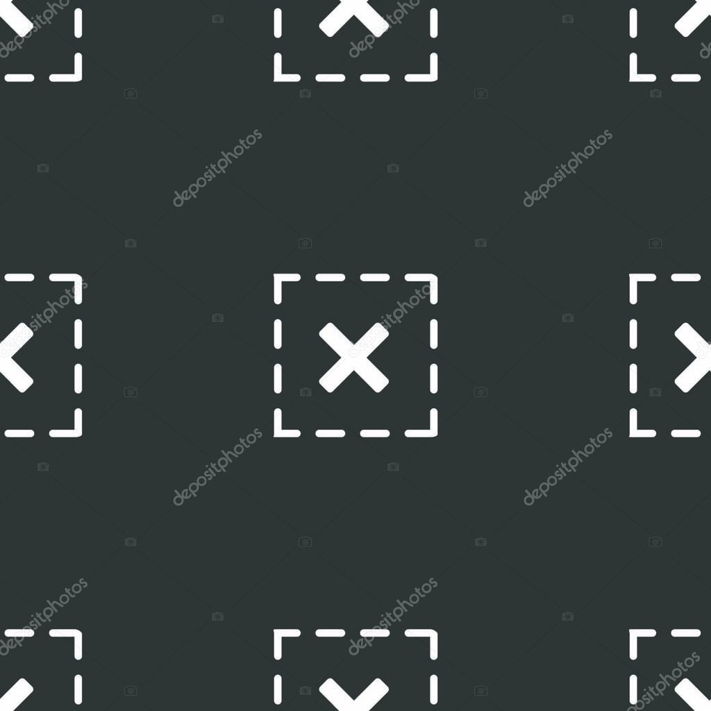 Cruz en signo de icono cuadrado. Patrón sin costuras sobre un fondo ...