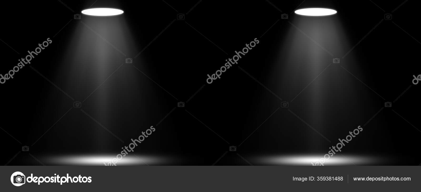 Studio Spotlight Award Ceremony Stadium Lighting Stage Illuminate ...