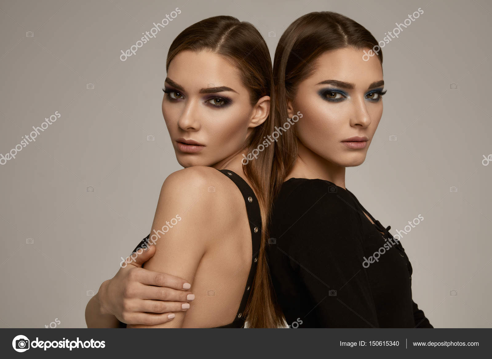 Beautiful female models — Stock Photo © kiuikson #150615340