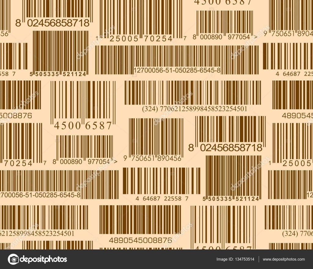 Background with bar codes. Stock Vector by ©Designer_an 134753514