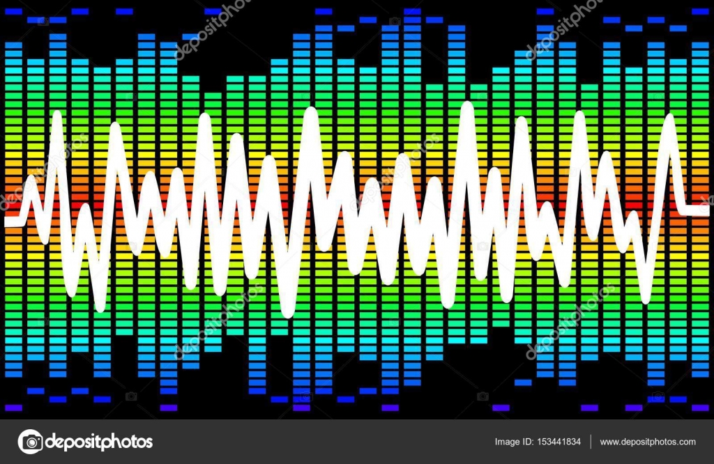 Background with Sound scale. Stock Vector by ©Designer_an 153441834