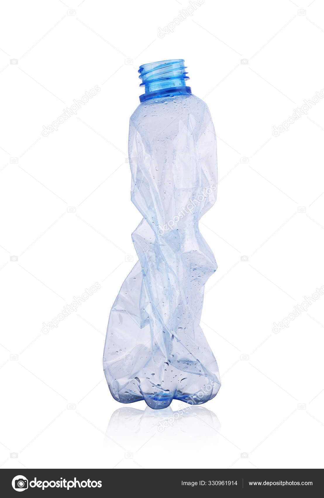 Crushed Water Bottle