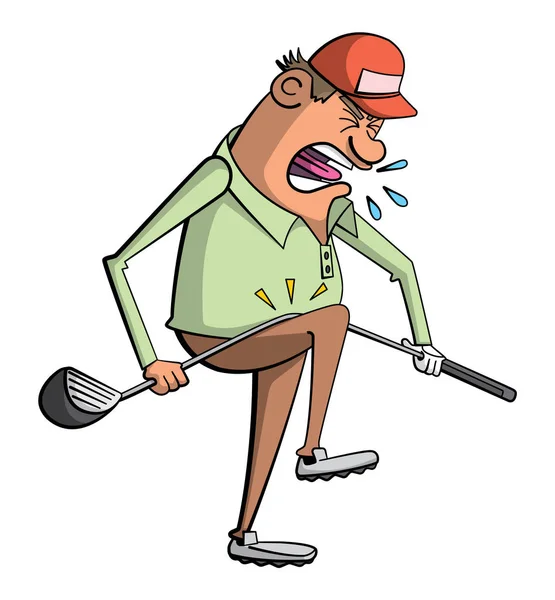 65 Angry golf Vector Images | Depositphotos