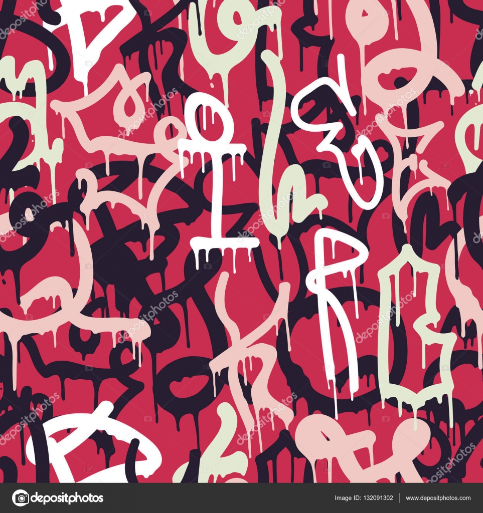 Graffiti Abstract pattern Stock Vector by ©Vanzyst #132091302