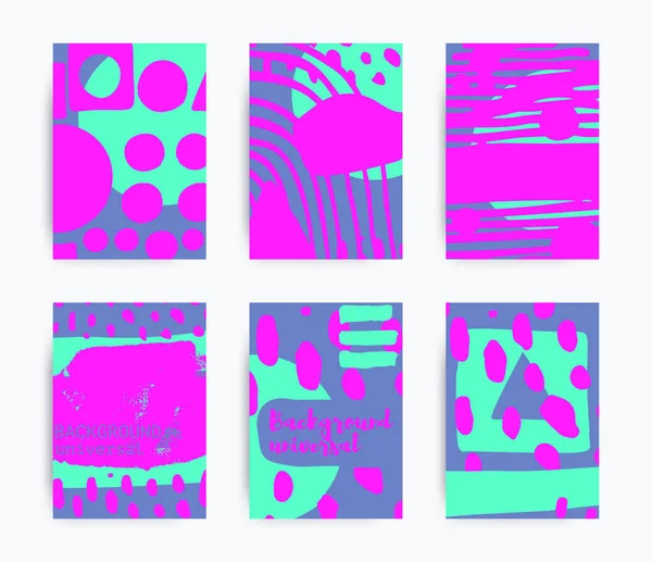 Set of decorative handmade backgrounds Stock Vector Image by ©Vanzyst ...