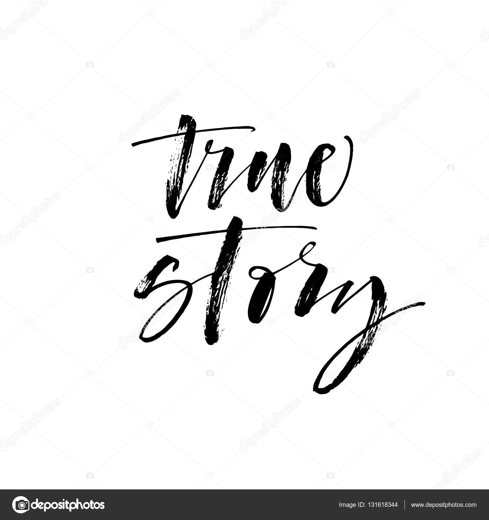 True story card. Stock Vector Image by ©gevko93 #131618344