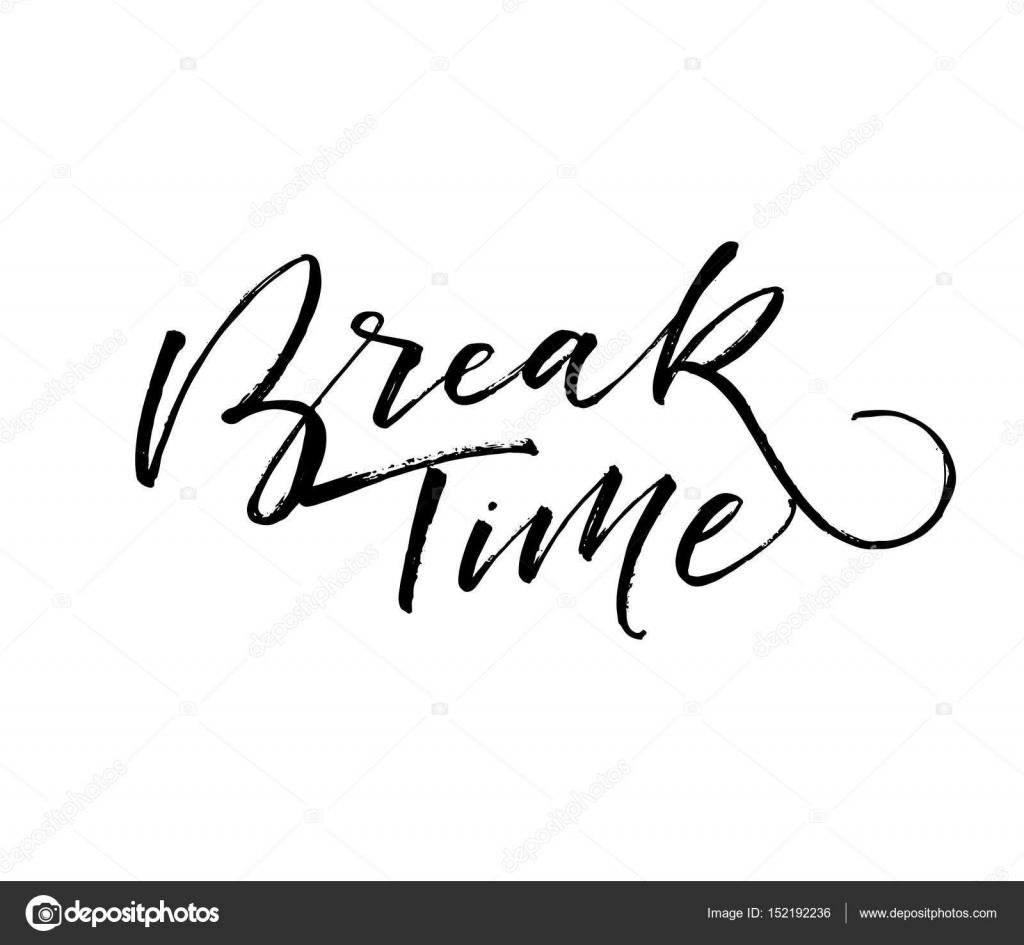 Break time postcard. Stock Vector by ©gevko93 152192236