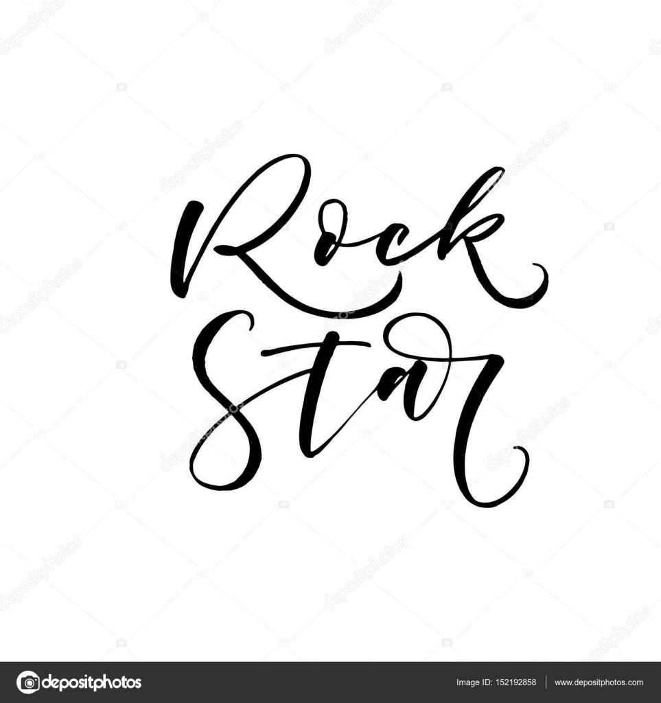 Rock star card. Stock Vector Image by ©gevko93 #152192858