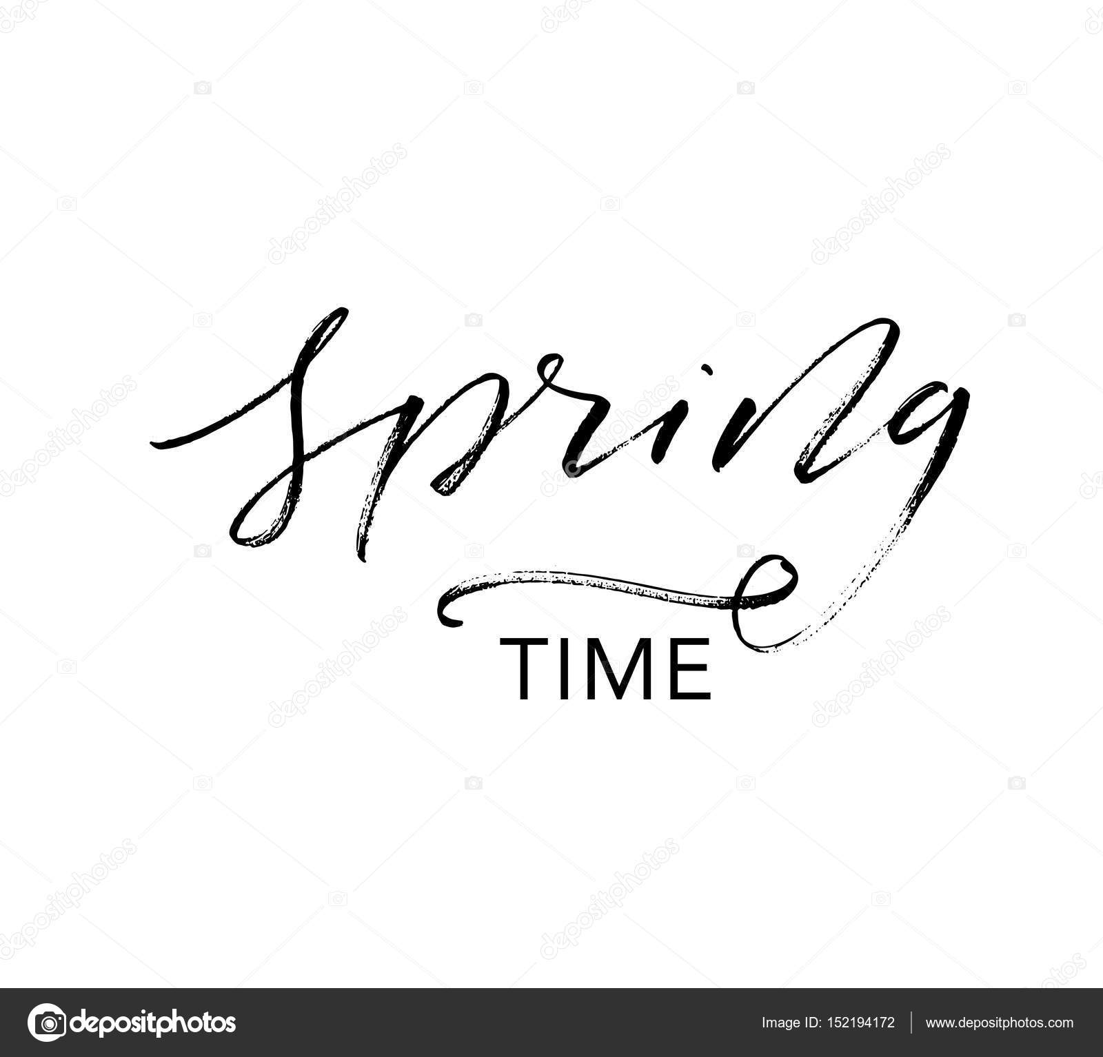 Spring time card. Stock Vector Image by ©gevko93 #152194172