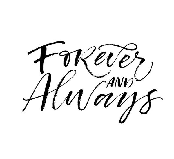 Always and forever Vector Art Stock Images | Depositphotos