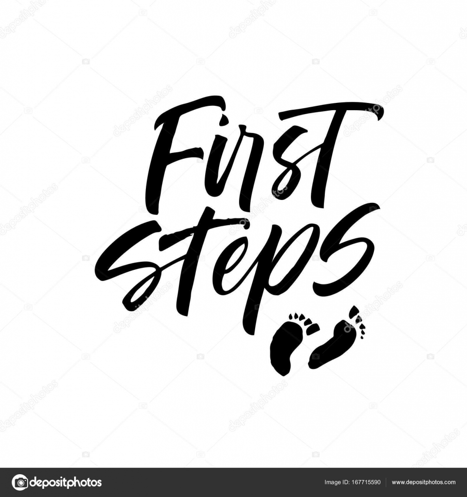 First steps card. Stock Vector by ©gevko93 167715590