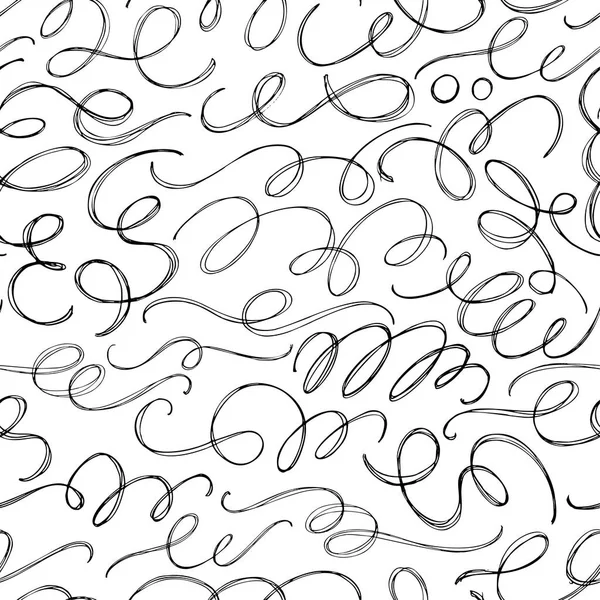 Hand drawn curly lines pattern — Stock Vector © gevko93 #172574818 Hand drawn curly lines pattern — Stock Vector © gevko93 #172574818