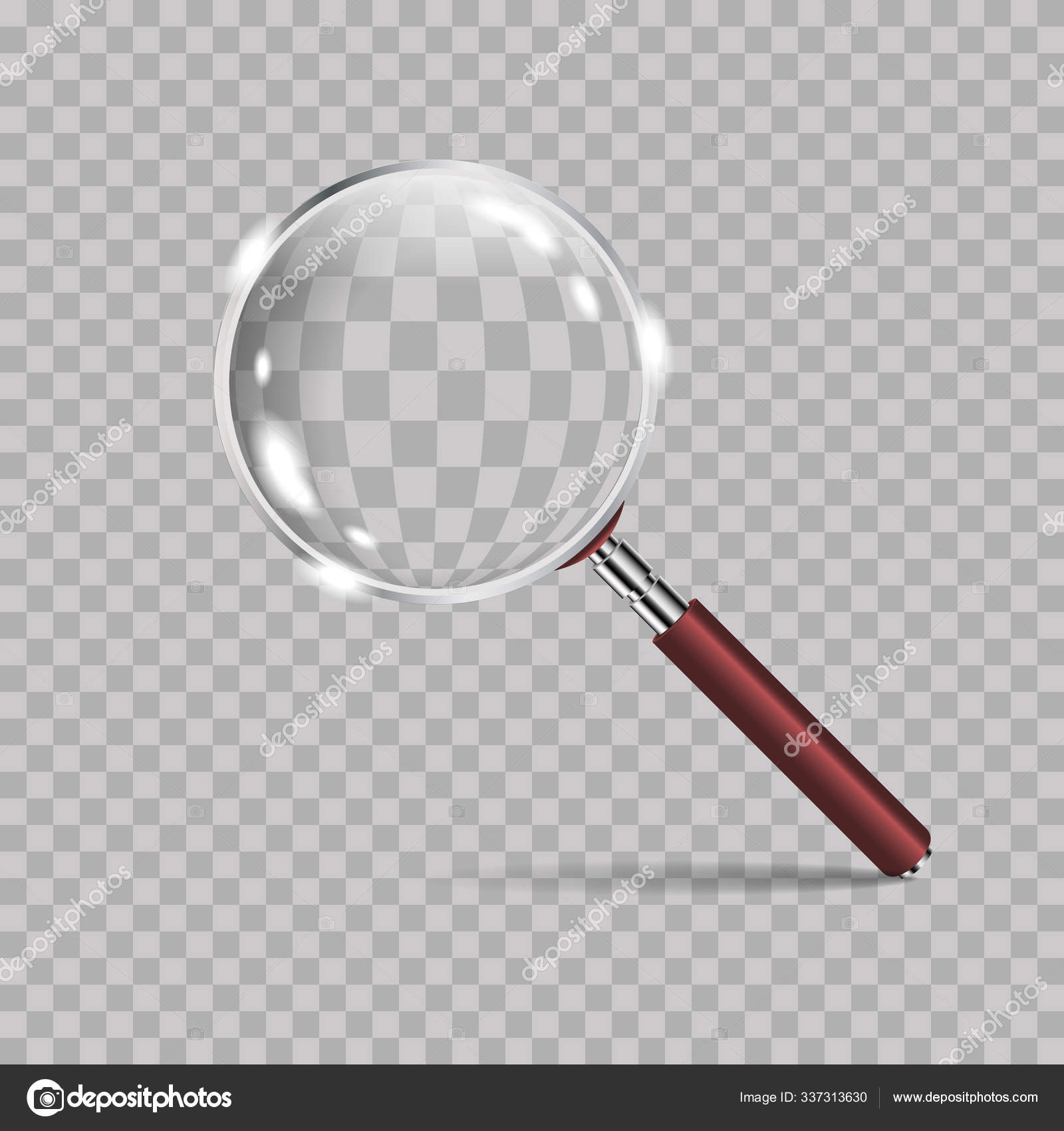 Lupa realista Vector de stock por ©ellysonn 337313630