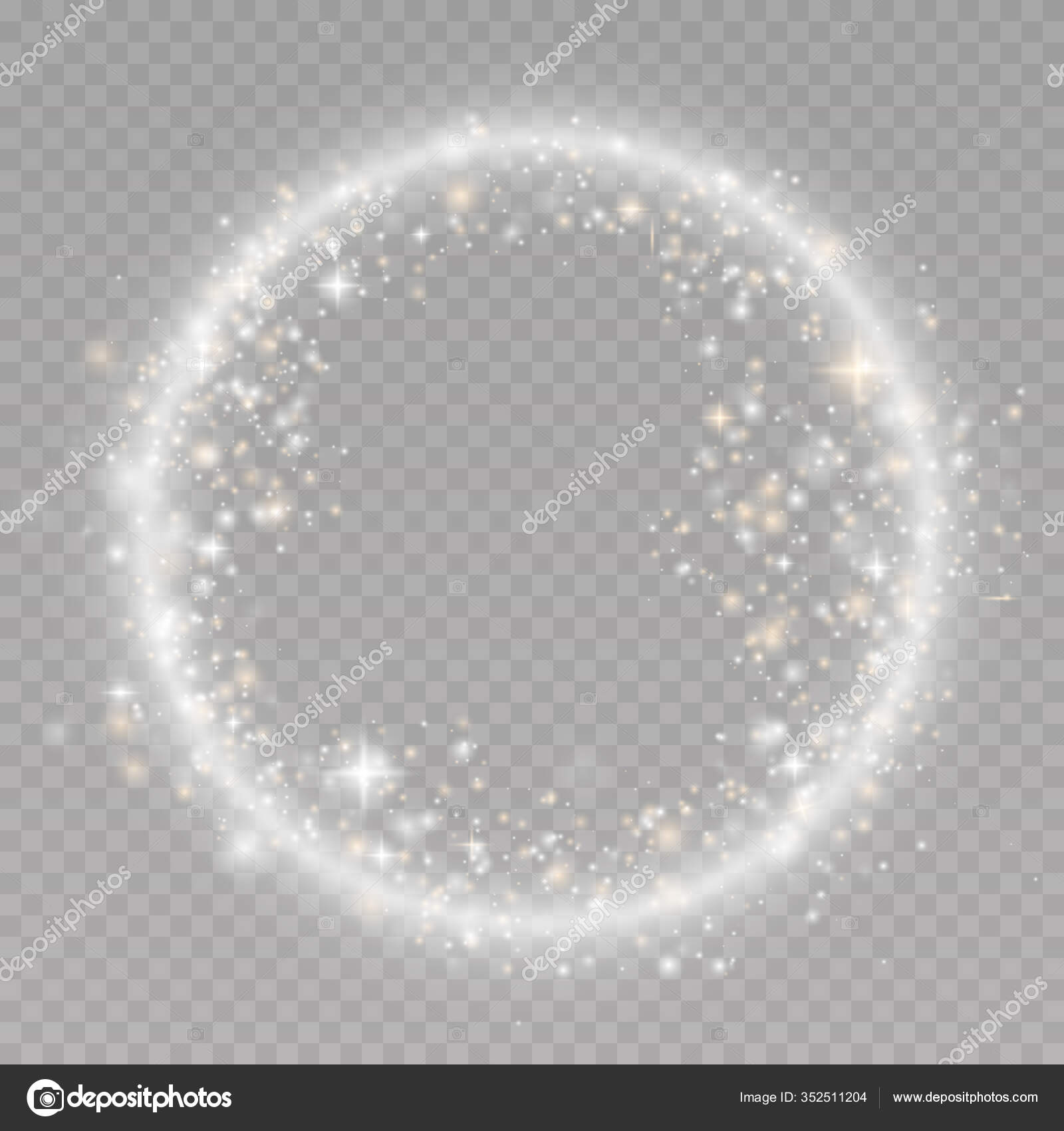 Round shiny frame Stock Vector by ©ellysonn 352511204