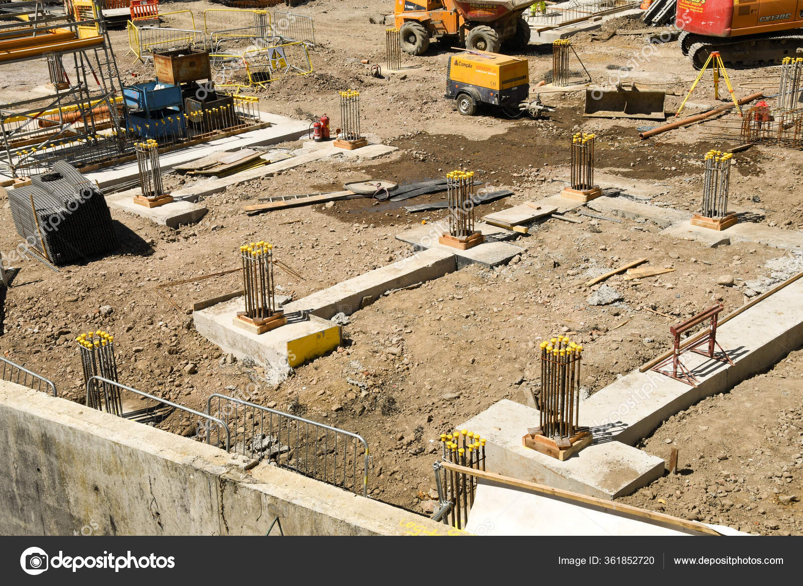 Pontypridd Wales June 2018 Wide Angle View Reinforced Concrete ...