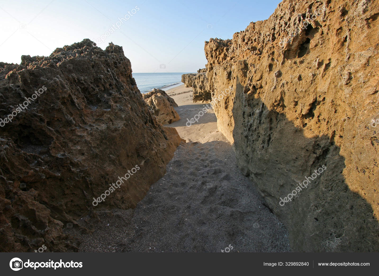 Blowing Rocks Preserve on Jupiter Island, Florida. — Stock Photo ...