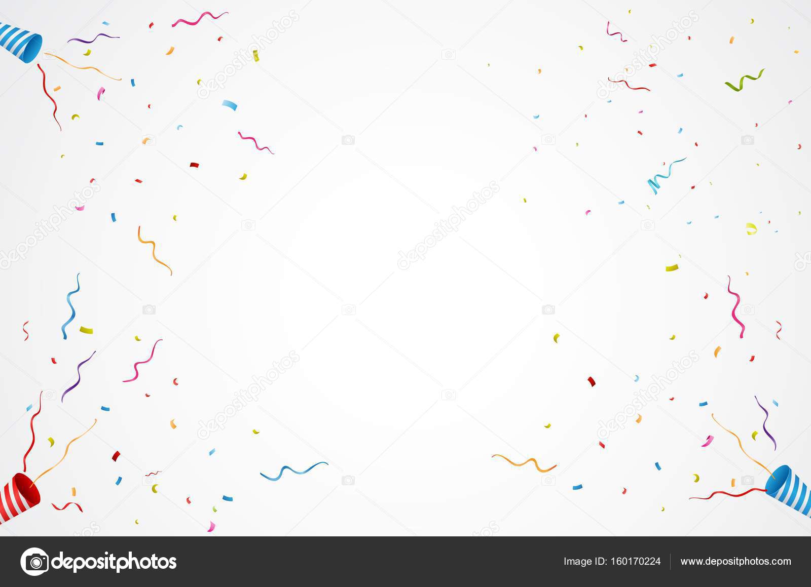 Exploding party popper background Stock Vector Image by ©bejotrus ...