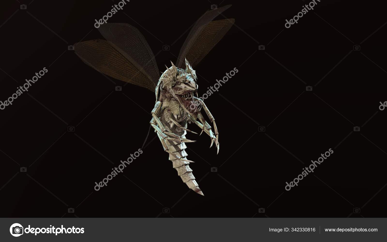 The evil bug 3d render — Stock Photo © andryuha19811 #342330816