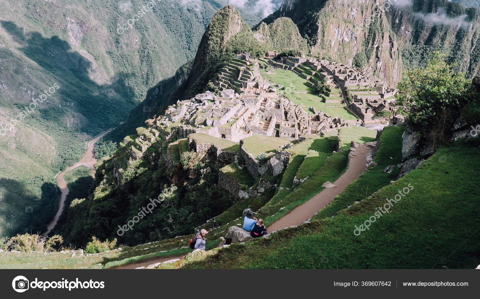 Machu Picchu Peru Circa November 2019 Iconic View Lost City – Stock ...