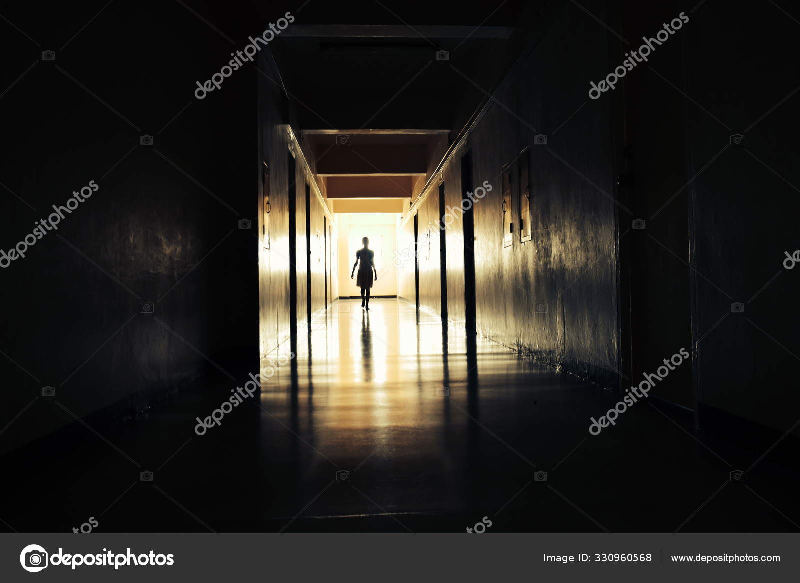 Scary Ghost Girl Hallway