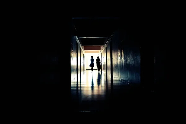 Scary Hallway Wallpaper