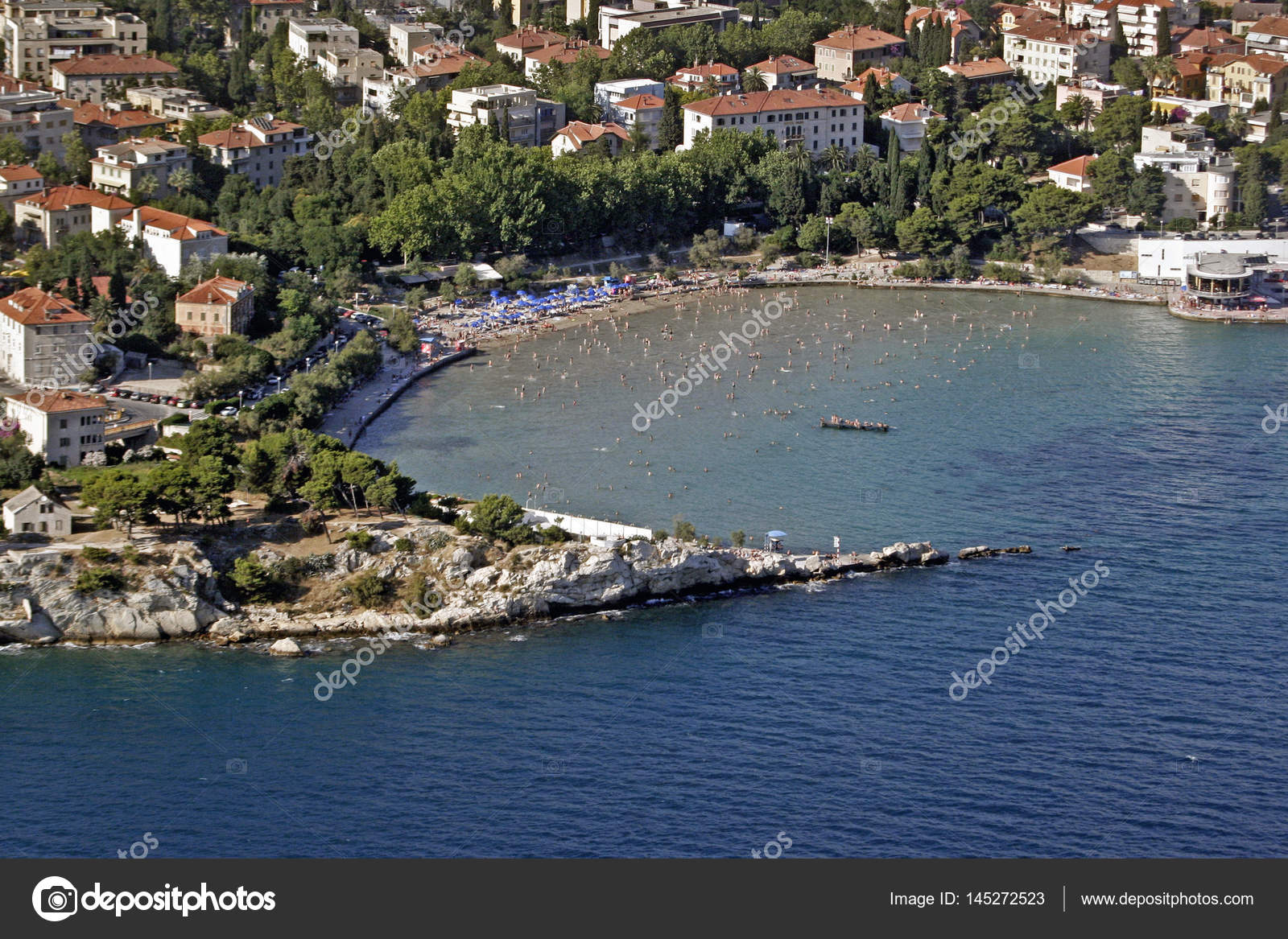 Bacvice beach in Split Stock Photo by ©mrak.hr 145272523