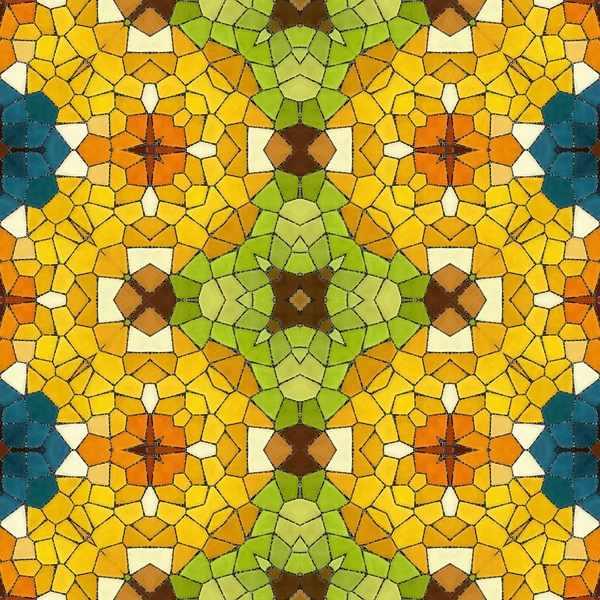 Yellow seamless tiles. New seamless texture of abstract fabric. Arabic ...