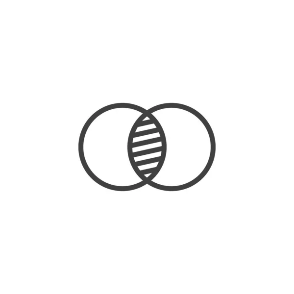 Molecular oxygen structure line icon Stock Vector Image by ©avicons ...