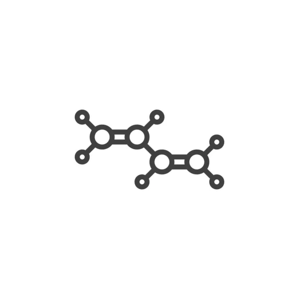 Isobutylene molecular structure vector icon Stock Vector by ©avicons ...