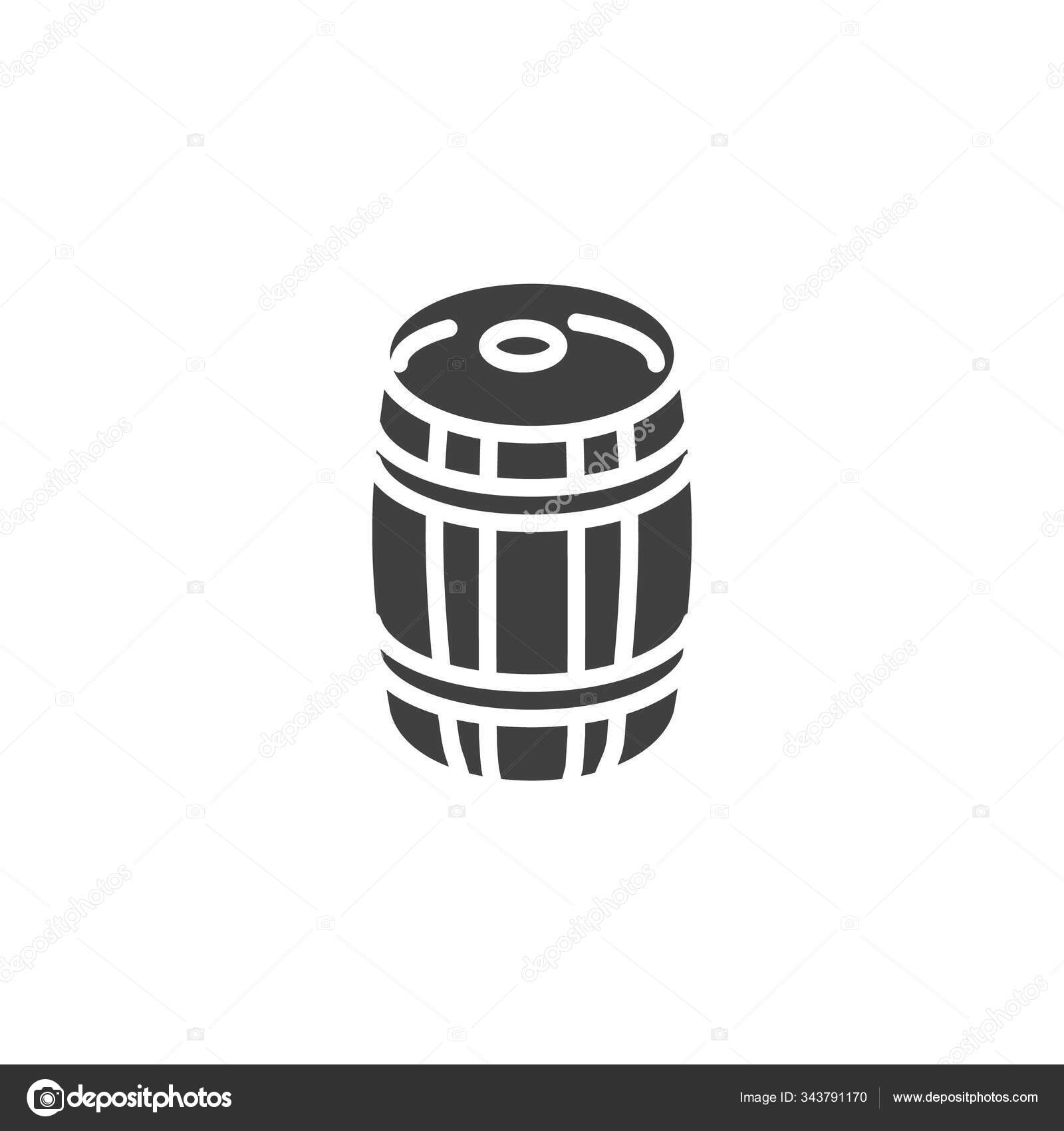 Beer Barrel Vector