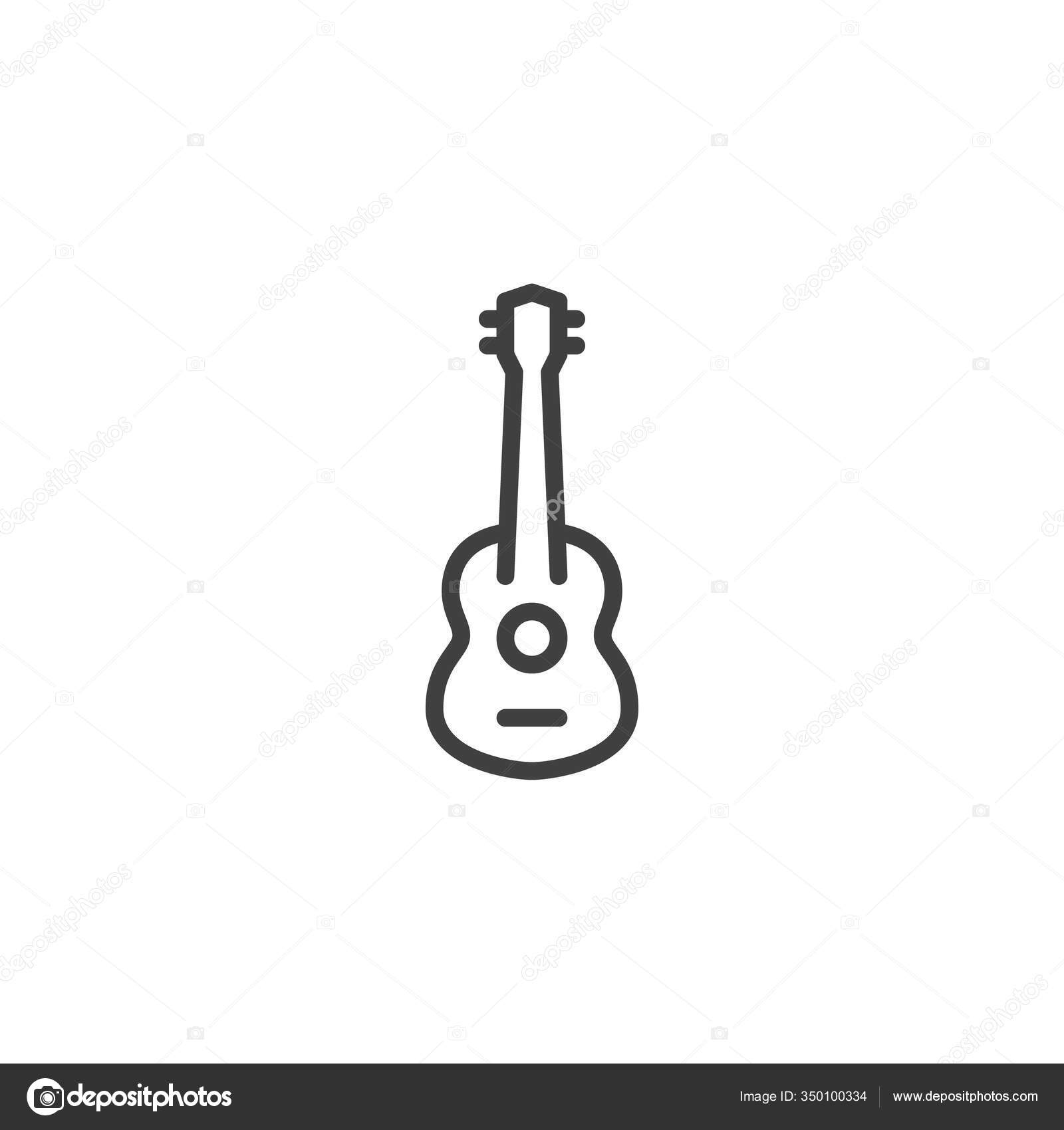 Ukulele Outline