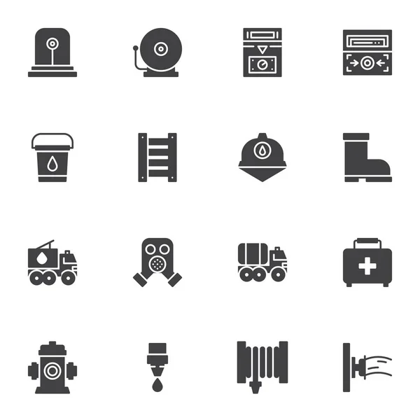 Fire fighting signs symbol Vector Art Stock Images | Depositphotos